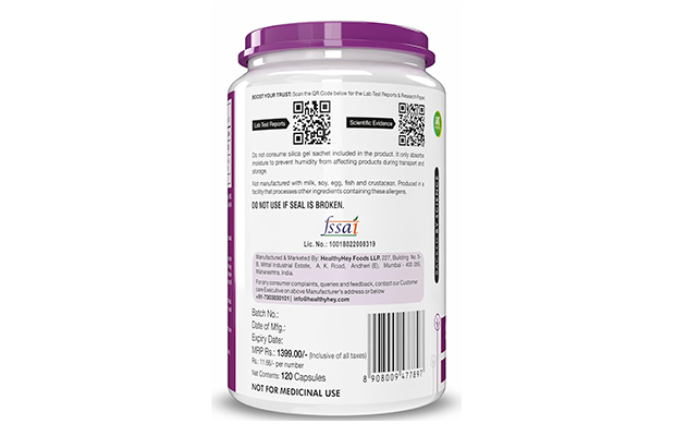 Healthy Hey Natural Vitamin K2 MK-7 Plastic Jar - GoToChef