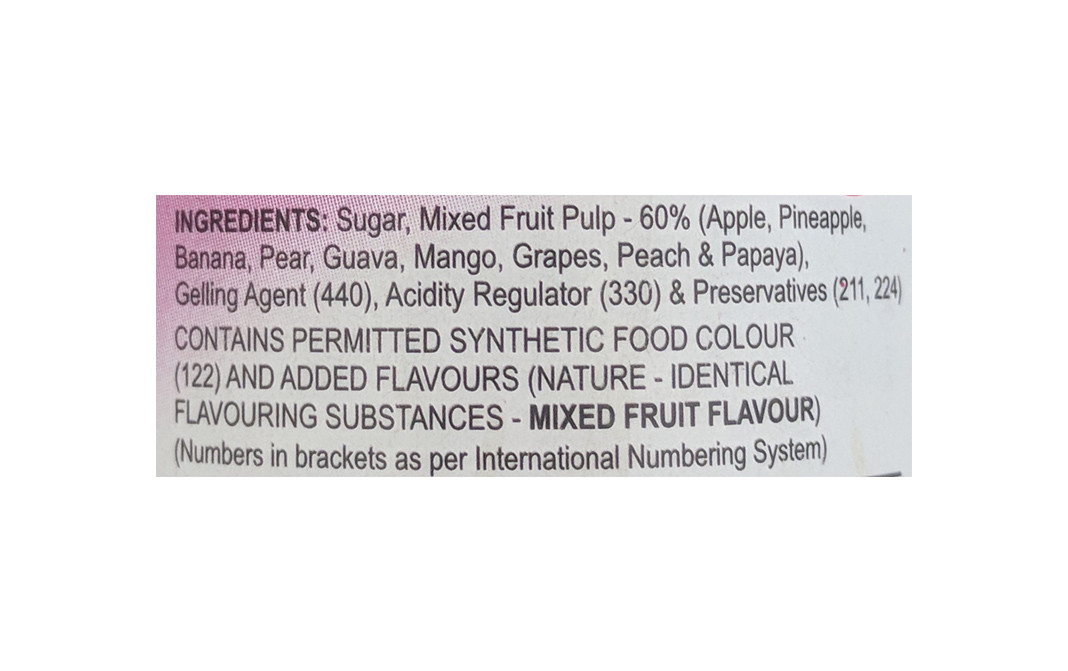 Tops Mixed Fruit Exotic Jam Glass Jar 250 grams - GoToChef