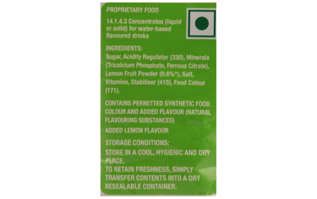 Tang Lemon Pack 500 grams - Reviews | Nutrition | Ingredients ...