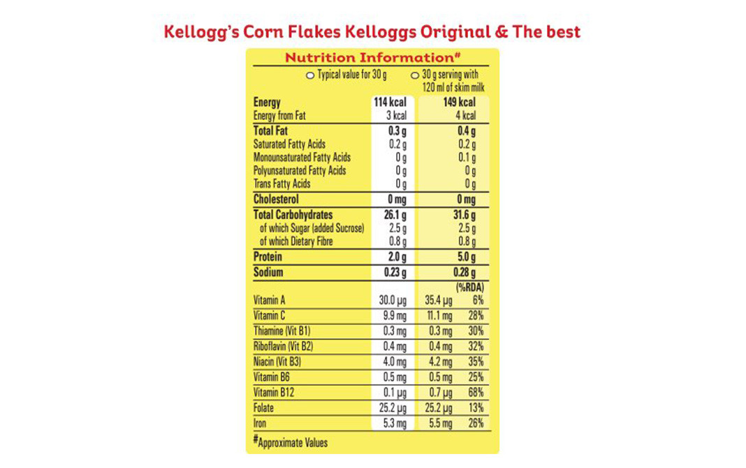 Kellogg's Corn Flakes Original & The Best Box 250 grams - Reviews ...