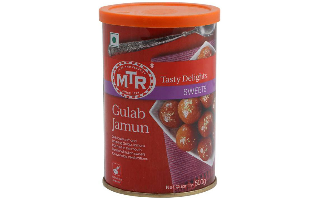 MTR Gulab Jamun Tin 500 grams - Reviews | Nutrition | Ingredients ...