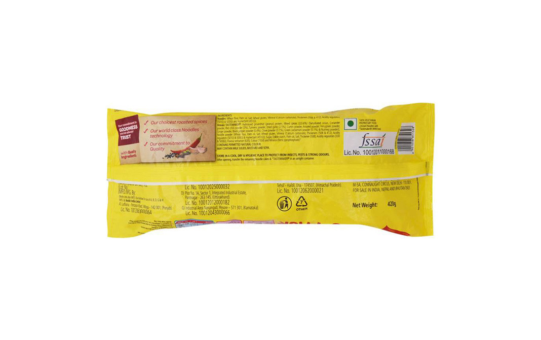 Maggi 2-Minute Noodles Masala Pack 420 grams - Reviews | Nutrition ...