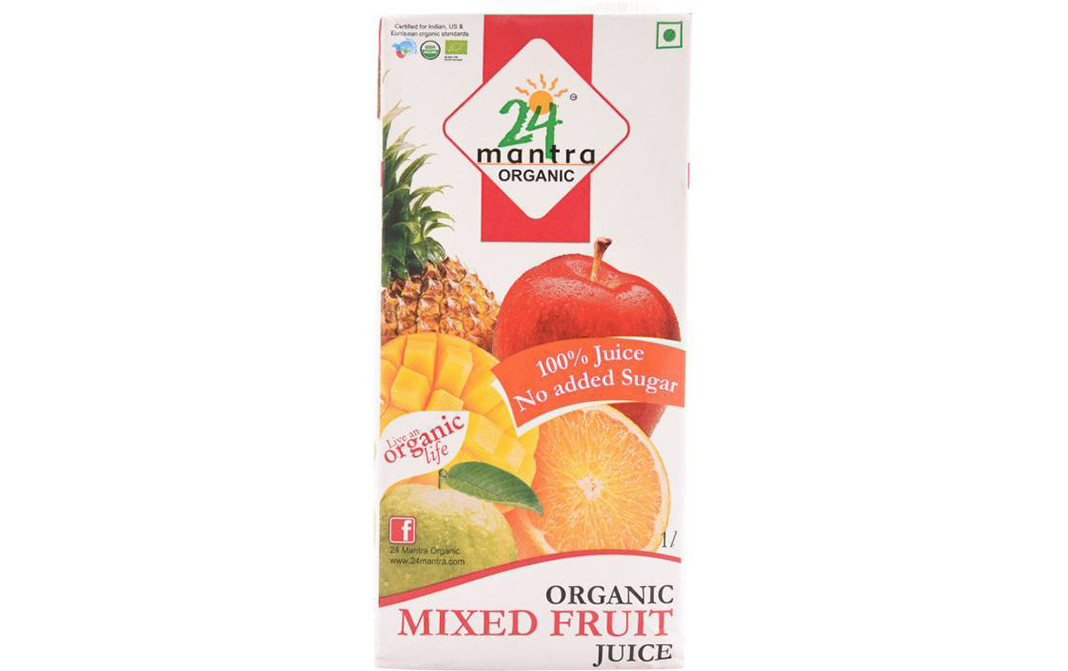 24 Mantra Organic Organic Mixed Fruit Juice - Reviews | Ingredients ...