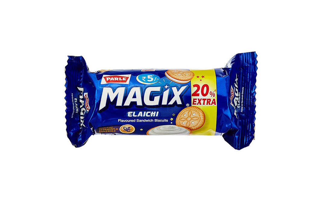 Parle Magix Elaichi Flavoured Sandwich Biscuits Pack 50.04 grams - GoToChef