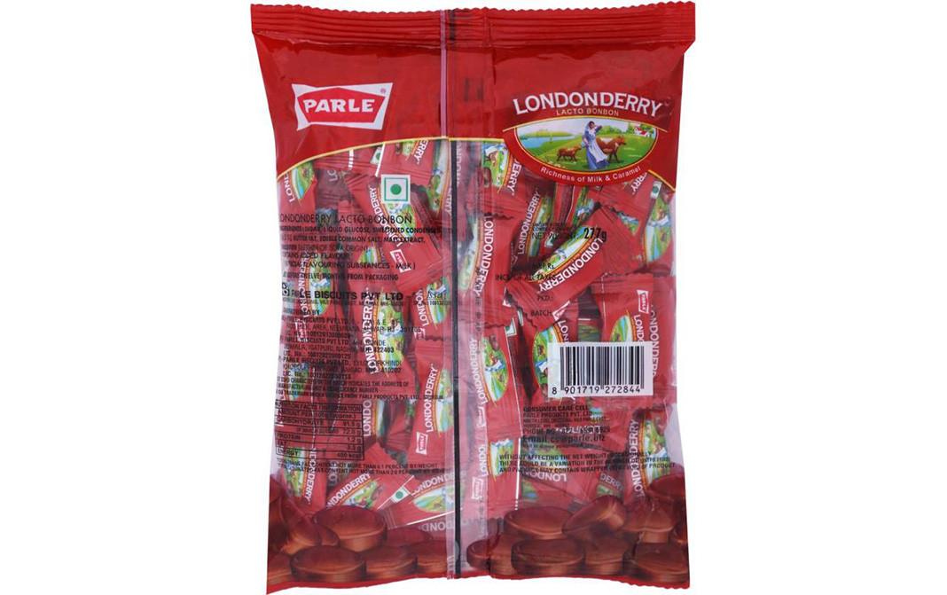 Parle London Derry Lacto Bonbon Rich Caramelised Milk Candy Pack 277 ...