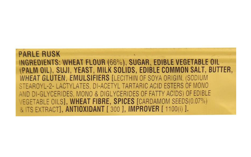 Parle Rusk Real Elaichi Pack 300 Grams - Reviews | Ingredients ...