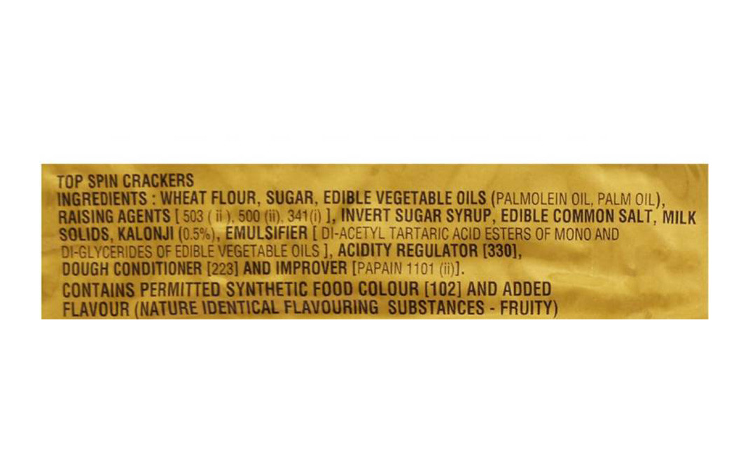 Parle Top Spin Sugary Crackers Biscuits Pack 200 grams - GoToChef