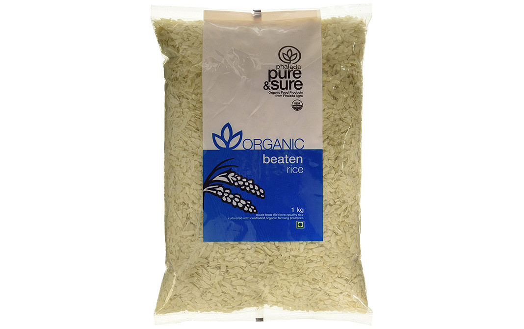 Pure & Sure Organic Beaten Rice - Reviews | Ingredients | Recipes ...