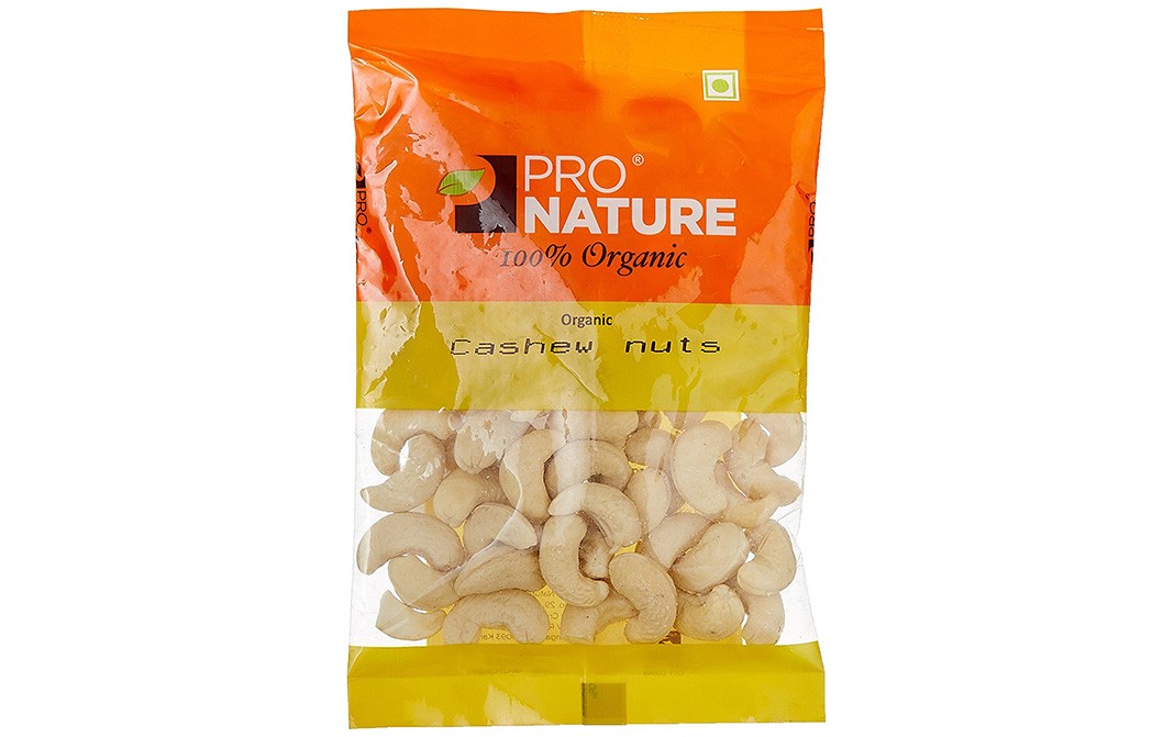 Pro Nature Organic Cashew Nuts Pack 100 grams - Reviews | Nutrition ...