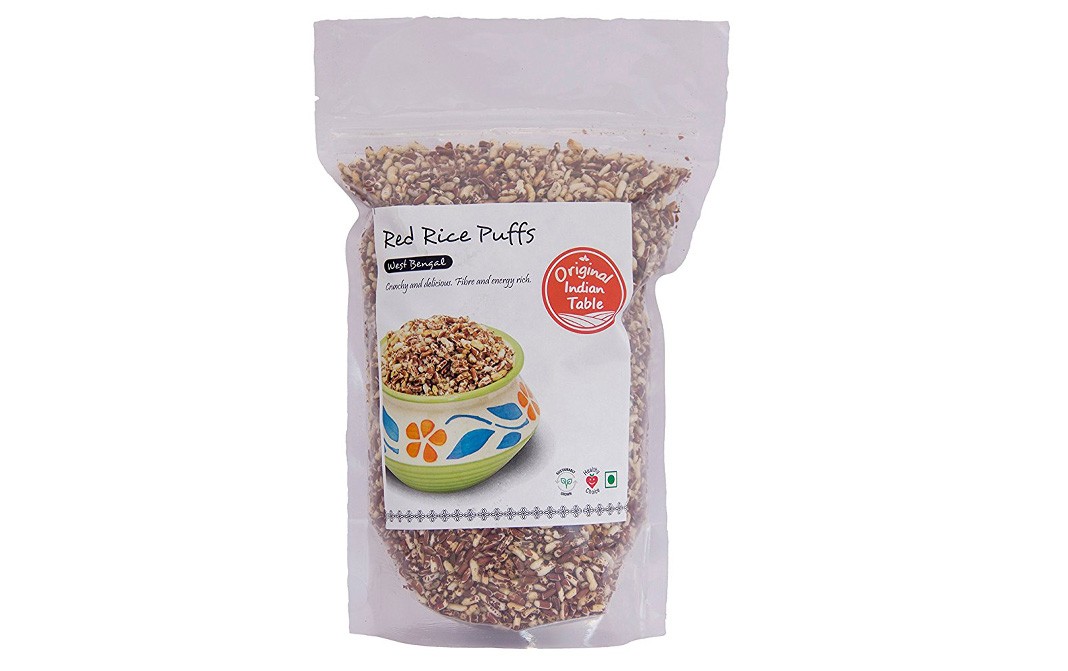 Original Indian Table Red Rice Puffs (West Bengal) Pack 300 grams ...