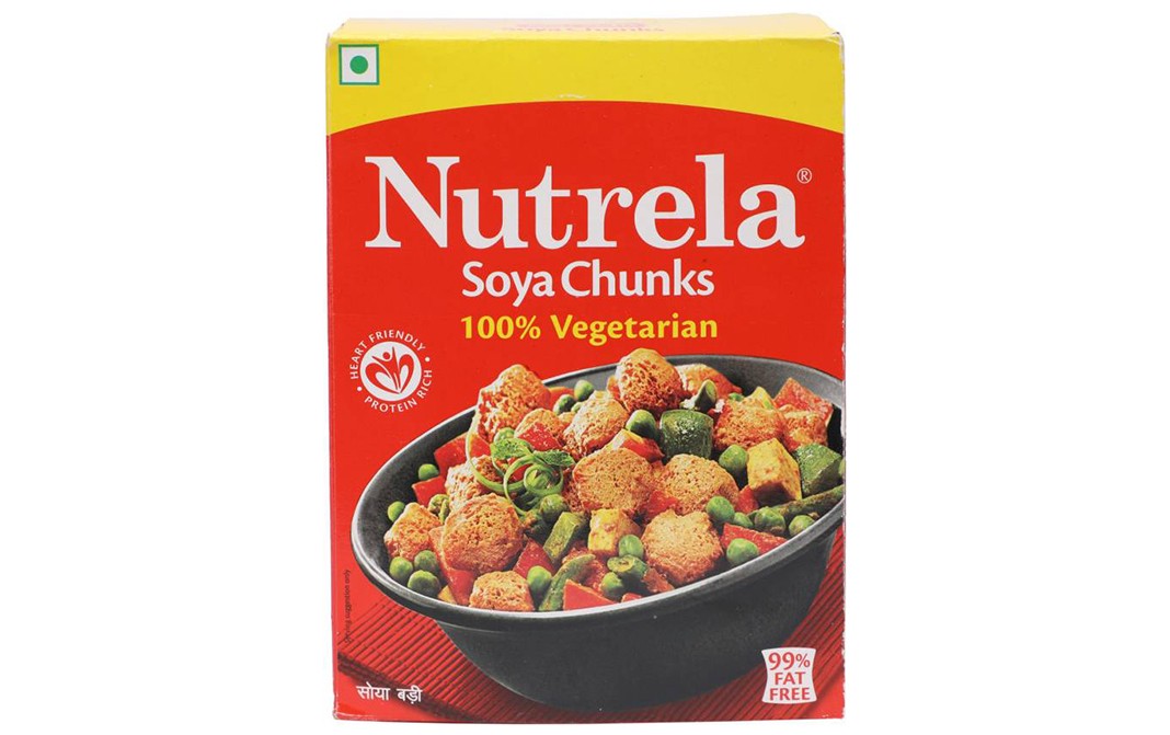 Nutrela Soya Chunks Box 200 grams - Reviews | Nutrition | Ingredients ...
