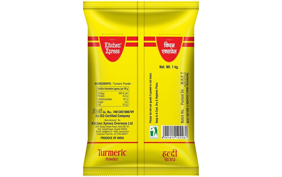 Kitchen Xpress Turmeric Powder - Reviews | Ingredients | Recipes ...