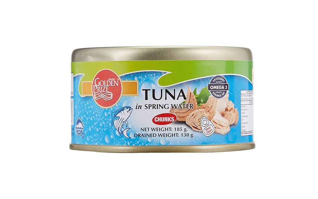 Golden Prize Tuna Chunks In Spring Water - Reviews | Nutrition ...