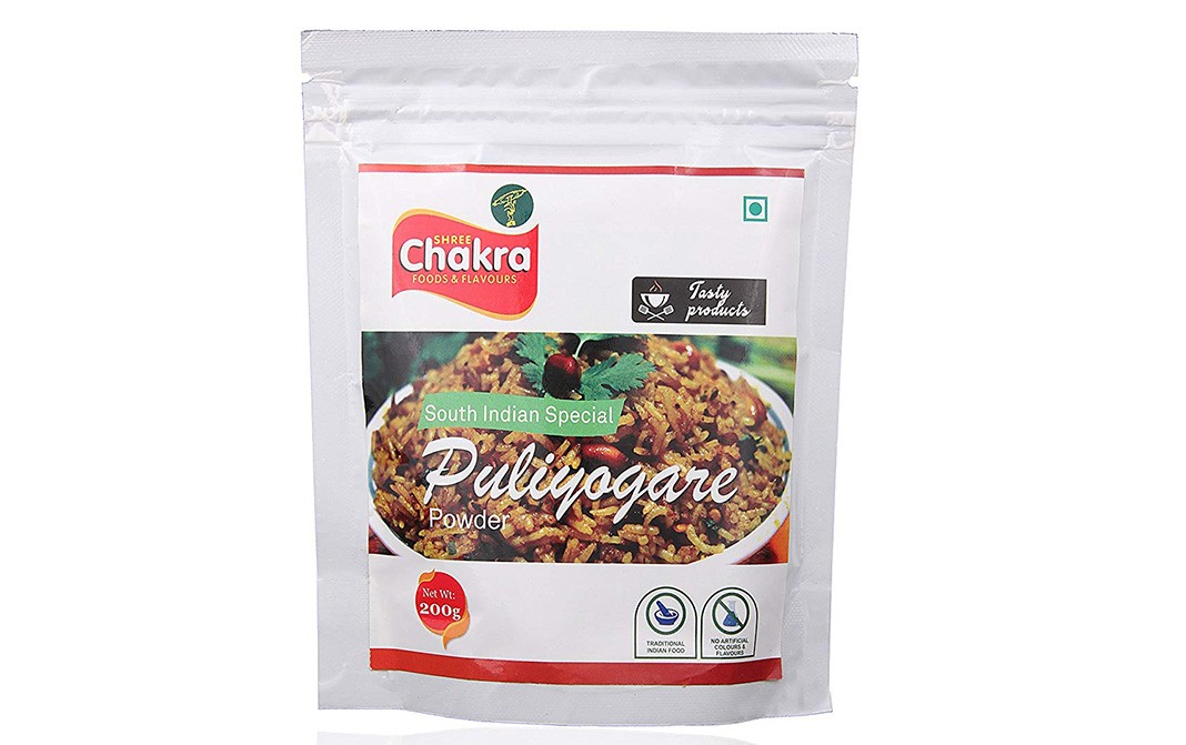 Shree Chakra Puliyogare Powder - Reviews | Nutrition | Ingredients ...