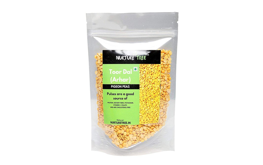 Nurture Tree Toor Dal (Arhar), Pigeon Peas Pack 500 grams - Reviews ...