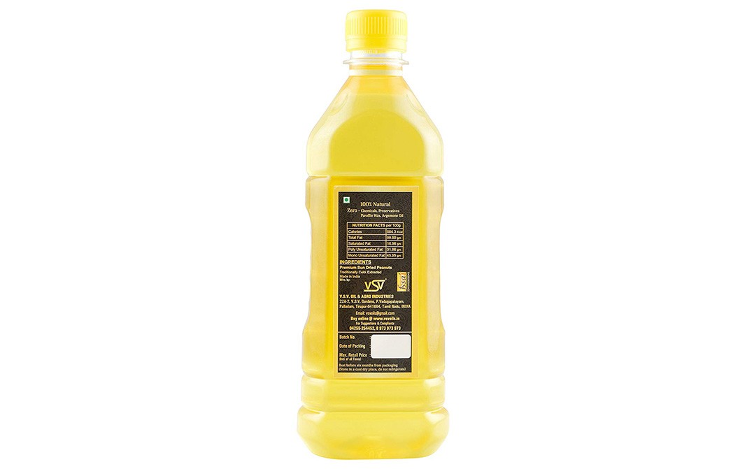 Yogi Extra Virgin Peanut Oil Bottle 500 millilitre - Reviews ...