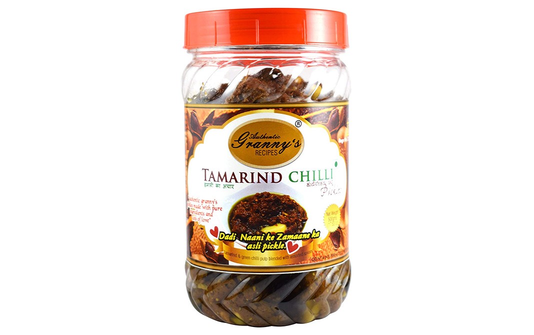 Authentic Granny's Recipes Tamarind Chilli Pickles Jar 500 grams ...