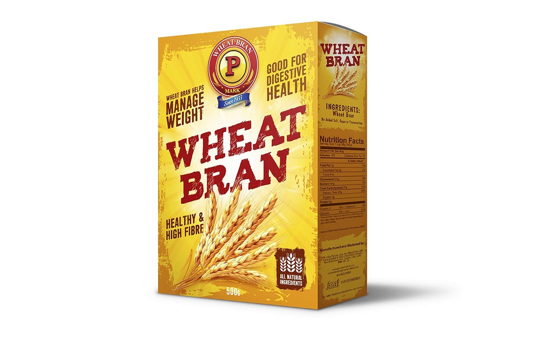 P Mark Wheat Bran Box 500 grams - Reviews | Nutrition | Ingredients ...