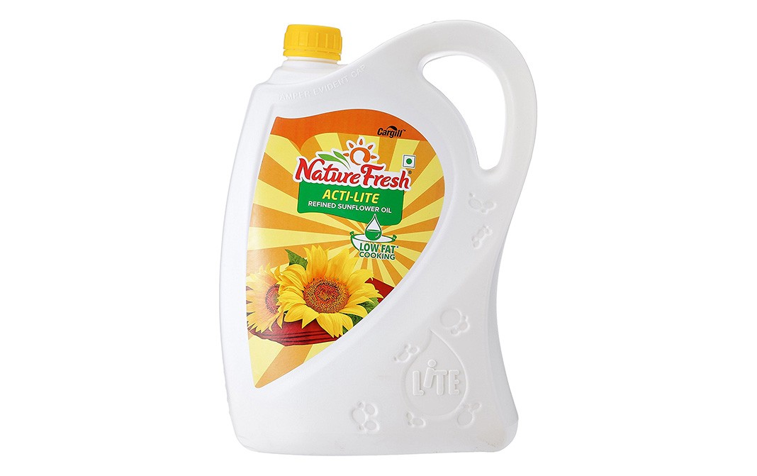 Nature Fresh Acti-Lite Refined Sunflower Oil Can 5 litre - Reviews ...