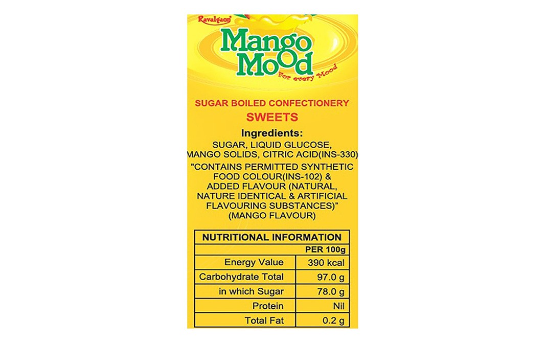 Ravalgaon Mango Mood Candies Pack 500 grams - GoToChef