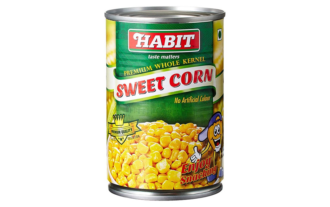 Habit Premium Whole Kernel Sweet Corn Tin 410 grams - GoToChef