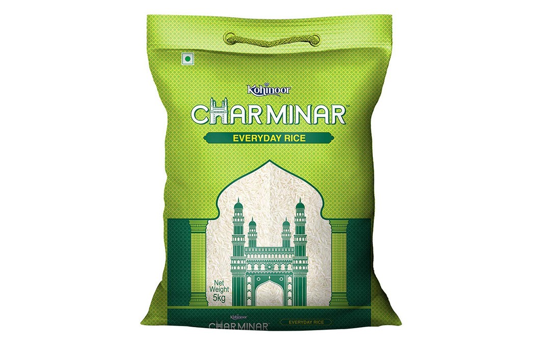 Charminar Kohinoor Everyday Rice Pack 5 Kilogram - Reviews | Nutrition ...