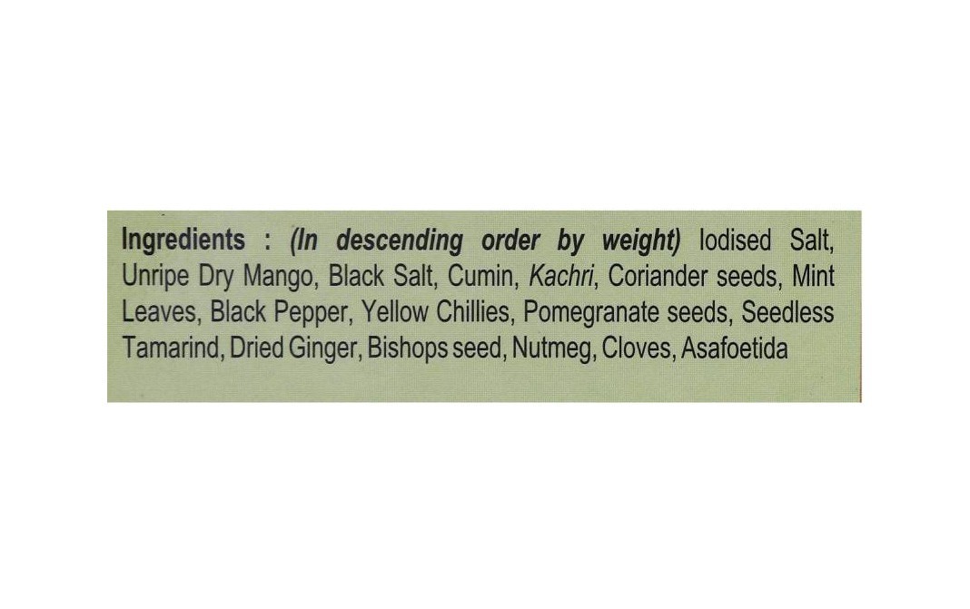 MDH Chunky Chat Masala Box 100 grams - Reviews | Nutrition ...