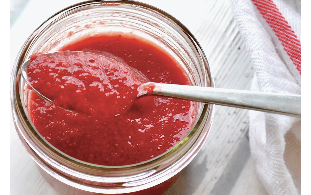 Jim jam strawberry purée cookies recipe - GoToChef