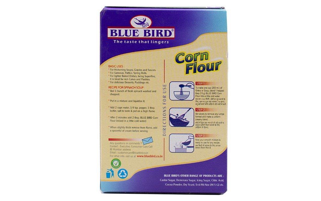Blue Bird Corn Flour Box 100 grams - Reviews | Nutrition | Ingredients ...