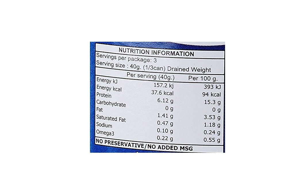 Golden Prize Sardine in Brine Tin 200 grams - GoToChef