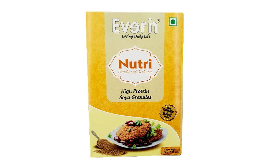 Everin Nutri High Protein Soya Granules Pack 200 grams - GoToChef