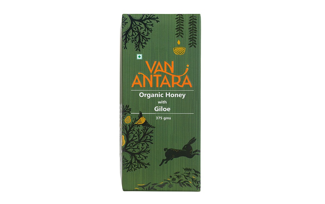 Vanantara Organic Honey with Giloe Box 375 grams - GoToChef