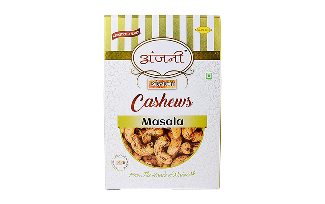 Anjani Superfoods Cashews Masala Box 250 grams - GoToChef