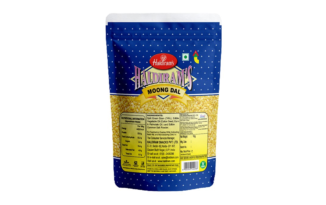 Haldiram's Moong Dal Pack 1 kilogram - GoToChef