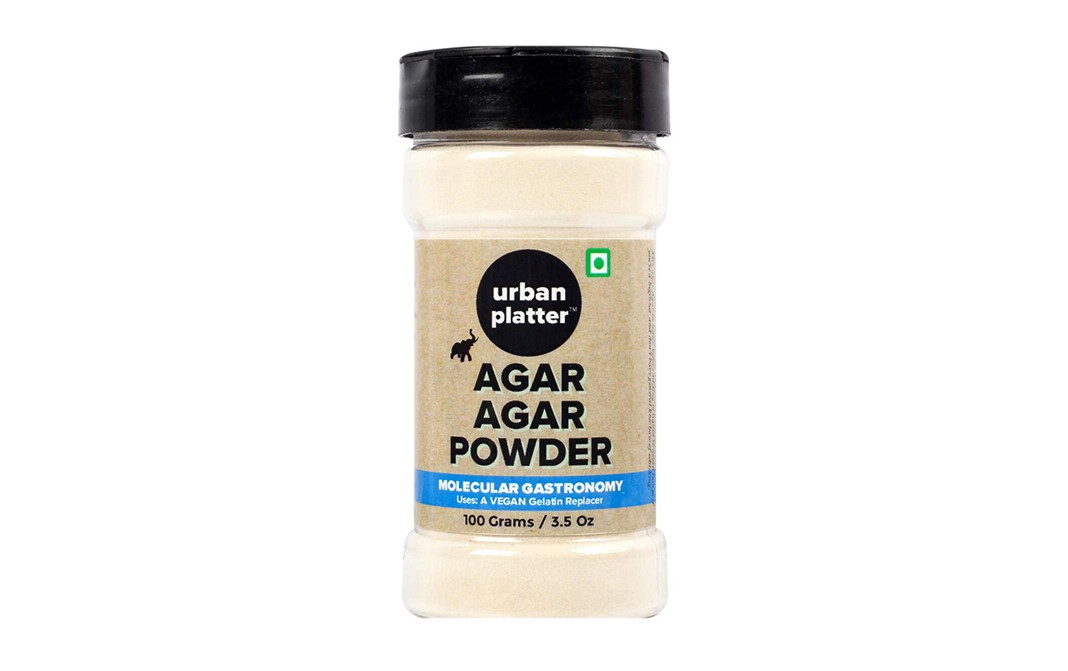 Urban Platter Agar Agar Powder Plastic Bottle 100 grams - GoToChef