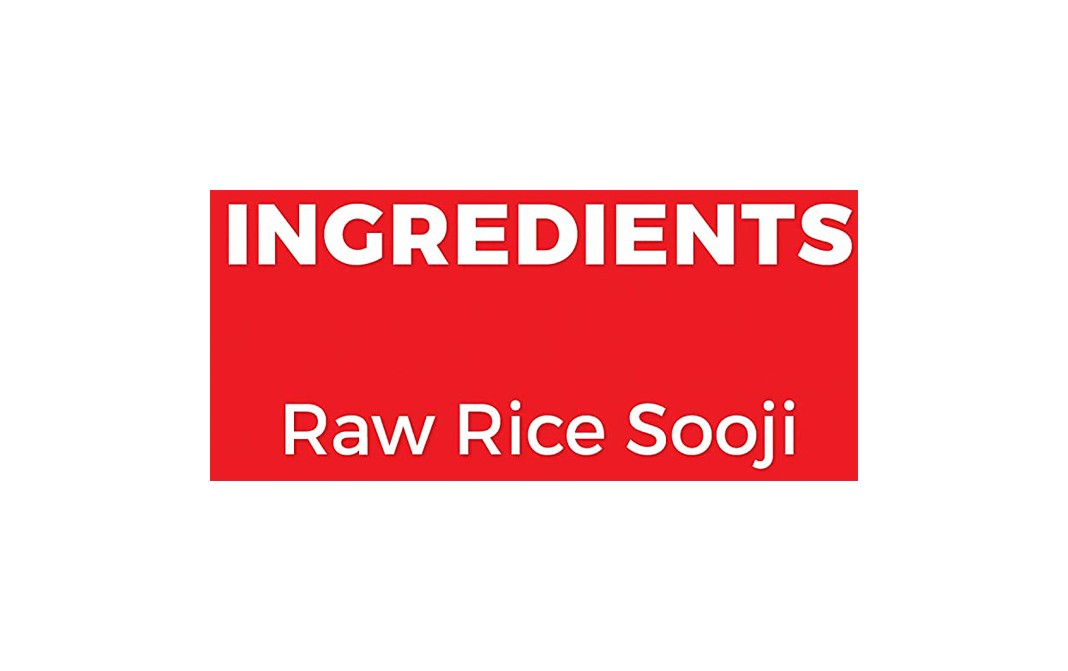 Vijay Gold Akki Tari Raw Rice Idli Upma Sooji Pack 1 kilogram - GoToChef
