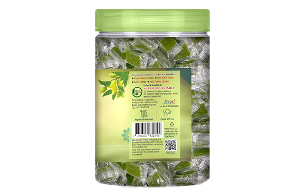 Nutrie Foods Tangy Kaccha Aam Green Mango Fruit Bar Plastic Jar - GoToChef