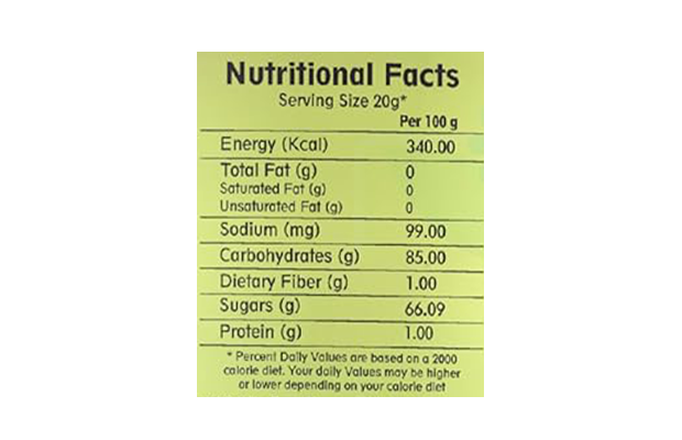Nutrie Foods Tangy Kaccha Aam Green Mango Fruit Bar Plastic Jar - GoToChef