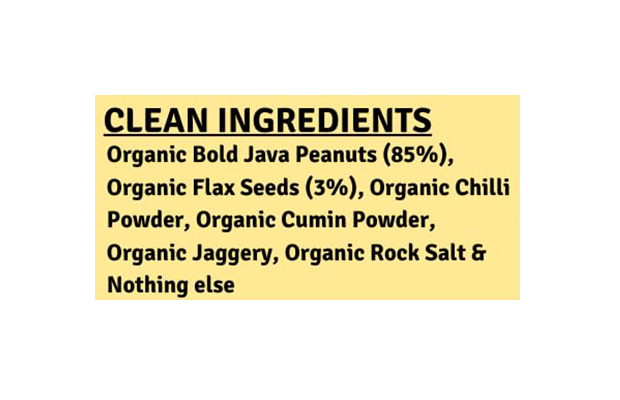 Jus' Amazin Peanut Flax Chutney Spicy Podi Flavour Crunchy Glass Jar ...