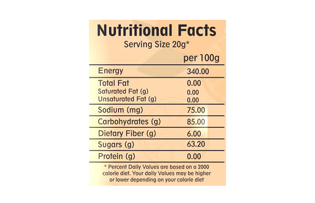 Nutrie Foods Dried Orange Slices Plastic Jar - GoToChef