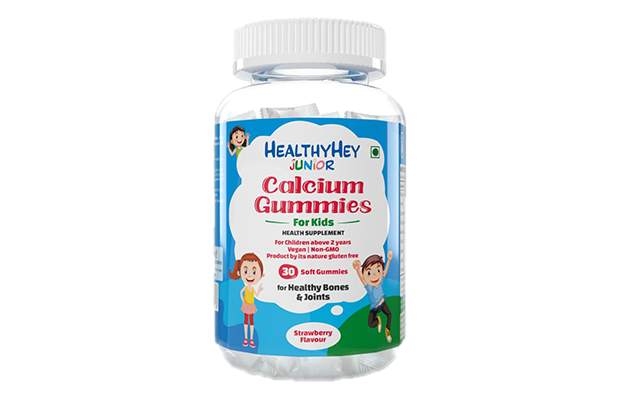 Healthy Hey Calcium Gummies Plastic Jar - GoToChef
